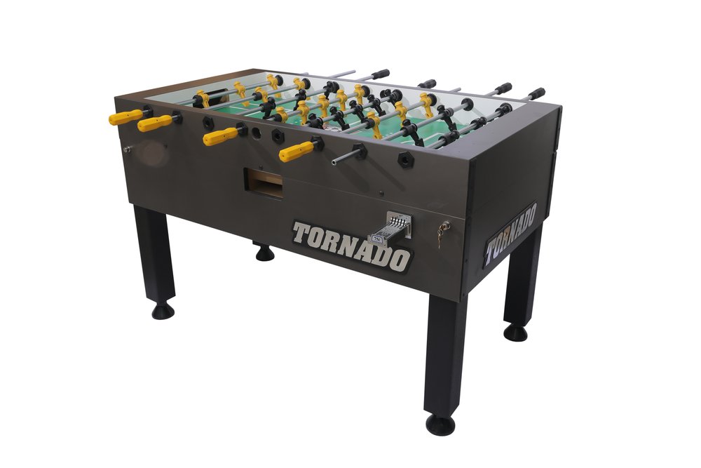 Tornado® Custom Finish Tournament Series Foosball Table/T-3000 - Slate ...